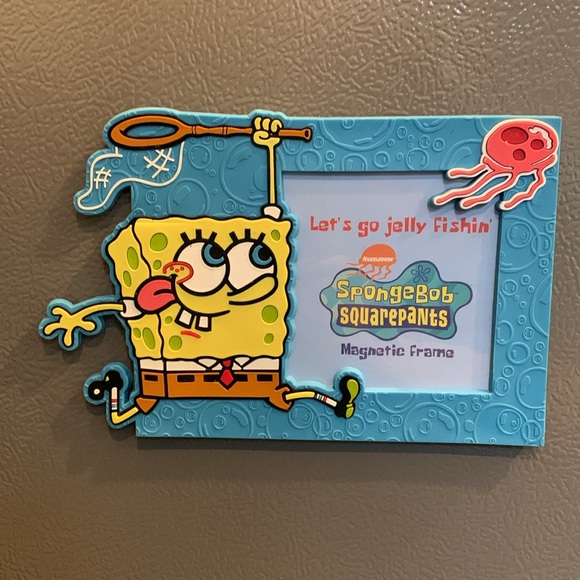 Nickelodeon | Other | Spongebob Squarepants Magnetic Photo Frame Raised ...